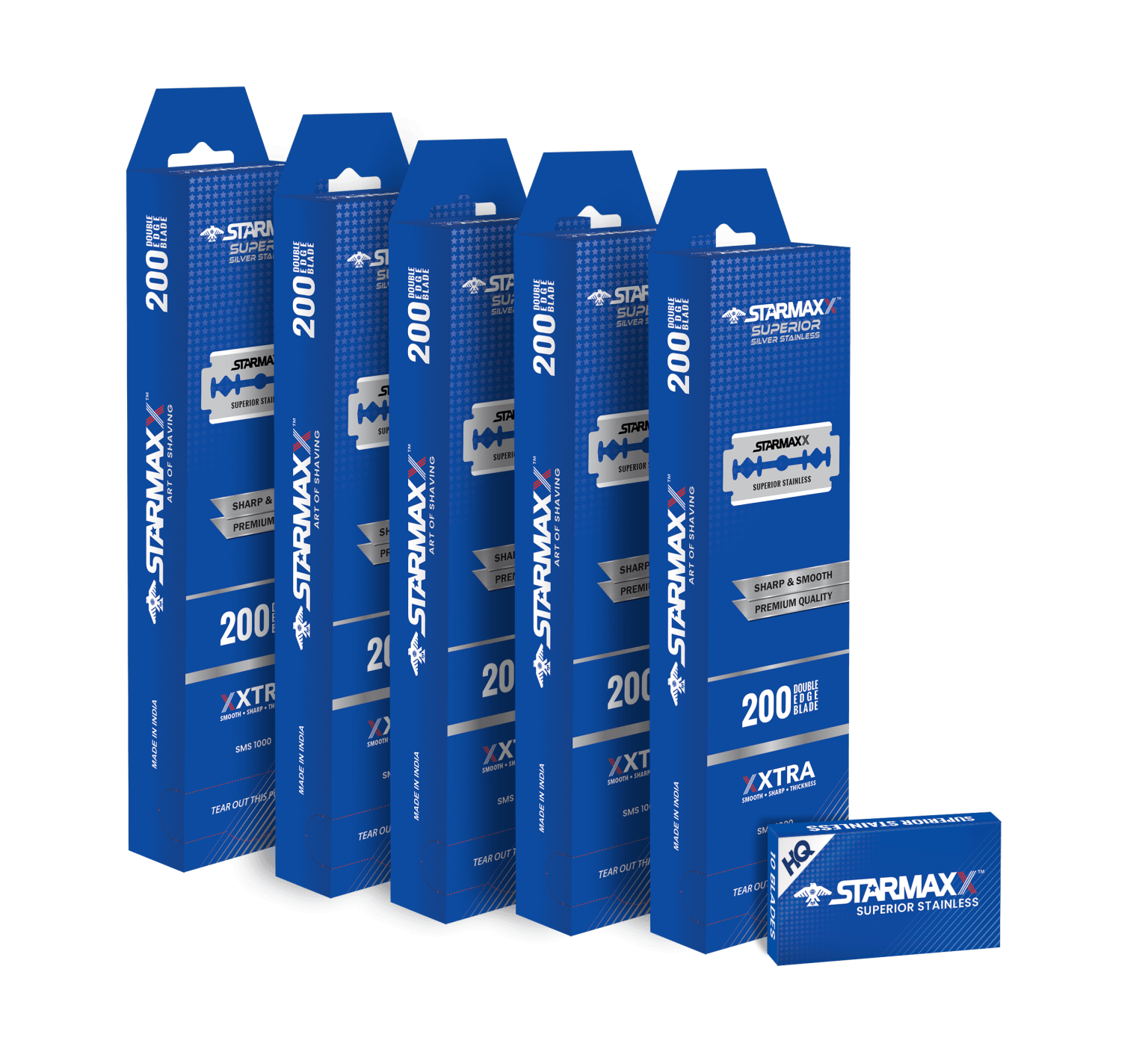 Premium Barber Shaving Blades & Single Blade Razors for Smooth Shaves